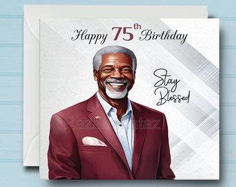 The Debonair Gent Birthday Card African American Man Dapper Black Man
