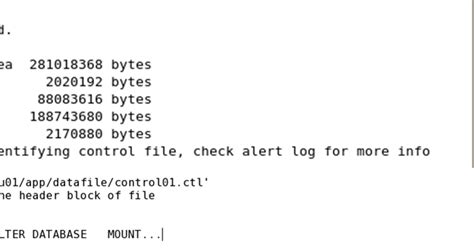 Oracle DBA 生涯日誌 Oracle Controlfile 還原