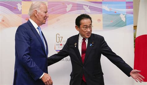 Biden Arrives In Hiroshima For G 7 Talks Overshadowed By The Debt
