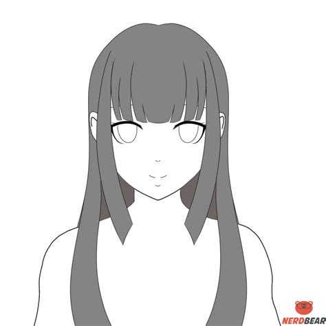 Anime Girl Wearing Bangs