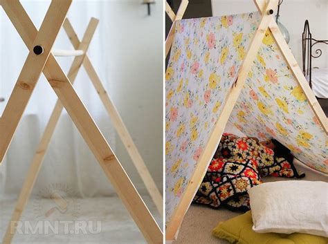 Как построить шалаш для ребенка Шалаш Домики Детские палатки