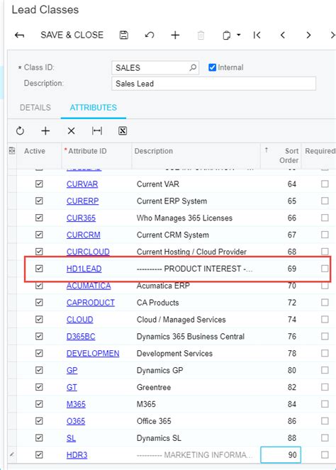 How To Create Sections In Acumatica Attributes Crestwood Associates