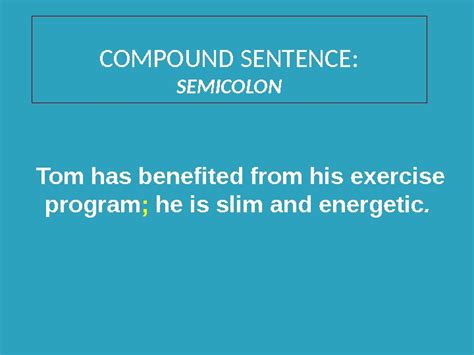 Sentence Structure Sentence Types Sentence Types