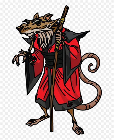 Download Splinter Ninja Turtles Tmnt Teenage Mutant Ninja Turtles Drawing Splinter Clipart