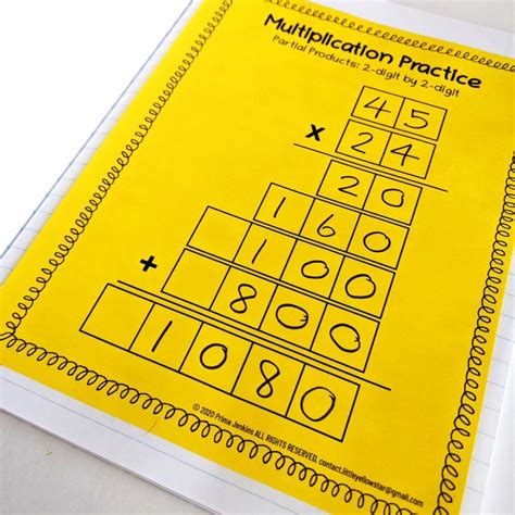 4th 5th Grade Multiplication Guided Math And Math Center Digital And Printable Guided Math