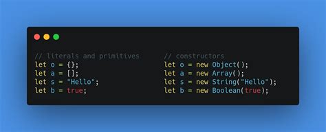 Constructors Vs Literals In Javascript By Raj Maharjan Javascript
