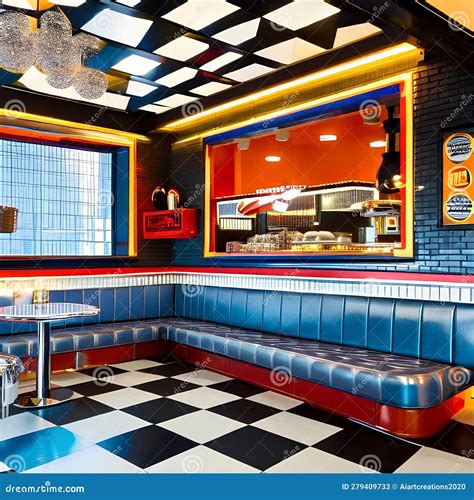1547 Vintage Retro Diner A Retro And Vintage Inspired Background