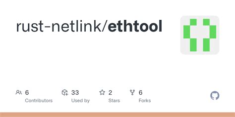 Github Rust Netlinkethtool