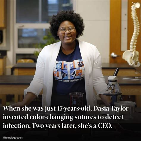 The Female Quotient On Linkedin Meet Dasia Taylor The Inventor Of A