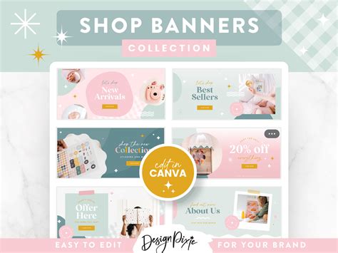 Shopify Banner Templates Design Pixie