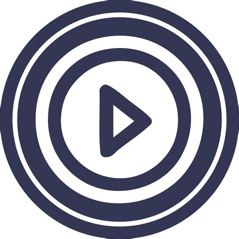 Play Button Circular Icon 10276663 Vector Art At Vecteezy