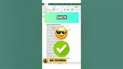 Use This Hack To Classify The Data Excel Dataefficiency Exceltutorial Excelmastery