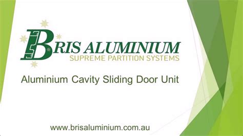 Bris Aluminium Cavity Slider Instruction Video Youtube