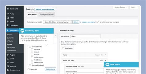 Creating A Mega Menu In Wordpress Gloria Themes