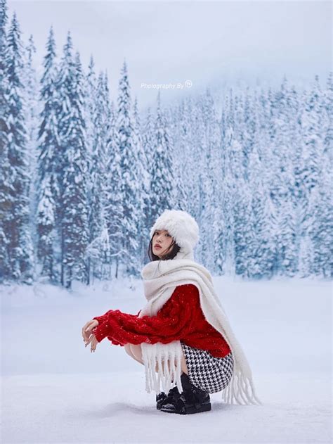 雪地里的怦然心动 ️冬日必拍少女写真