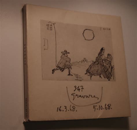 1968 Erotic Picasso Book 347 Gravures