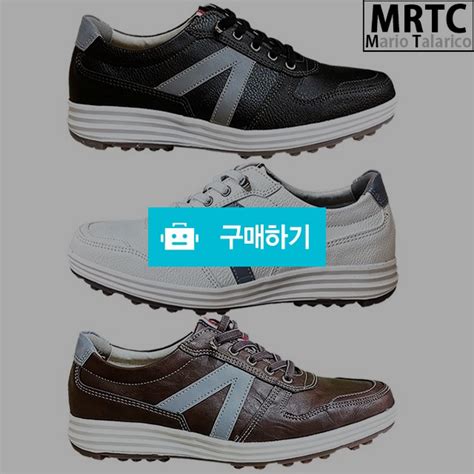 남성스니커즈 골프화 마리오탈라리코 레더패치 밴딩 키높이스니커즈 스크린골프화 3cm굽 43000원 마리오탈라리코님의 스토어