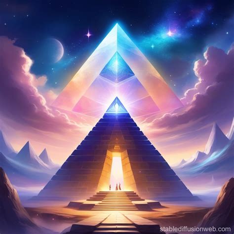 Pentagonal Base Pyramid Stable Diffusion Online