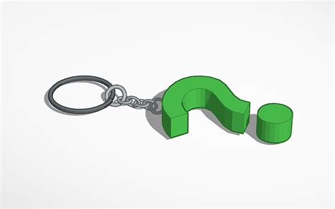 3d Design Copy Of Keychain Tinkercad