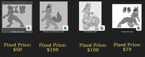 Im Selling Some Custom Slots For Protogen Prototaur Characters All