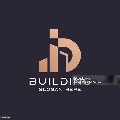 B 편지와 건물 로고 럭셔리 로고 로고 아키텍트 라인 로고 귀사에 적합합니다 0명에 대한 스톡 벡터 아트 및 기타 이미지 0명 개념 개념과 주제 Istock