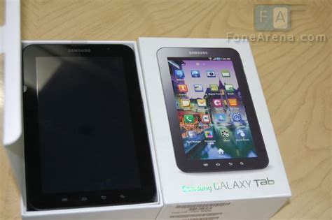 Samsung Galaxy Tab Unboxing Pictures