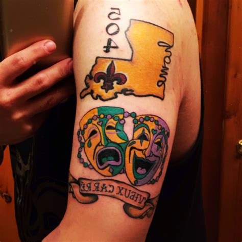Louisiana Symbol Tattoos At Randall Tran Blog