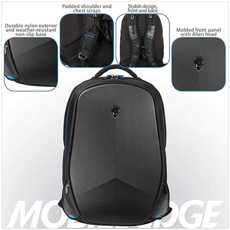 Alienware 15 Vindicator Gaming Laptop Backpack Black Gaming Store
