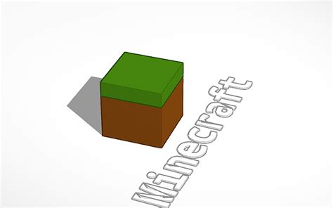 3d Design Minecraft Tinkercad