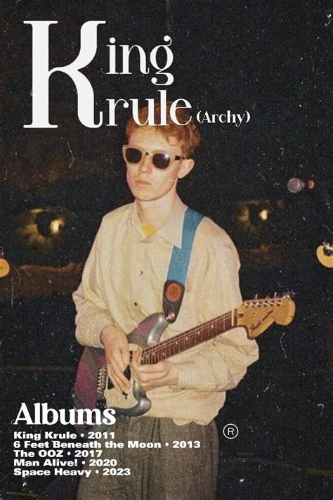King Krule Colage De Fotos Bandas De Música Cuadros De Musica