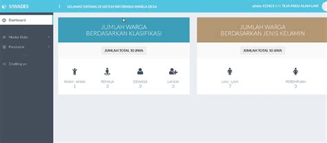 Download Source Code Sistem Informasi Warga Desa Berbasis Web