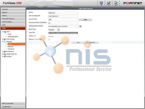 การ Config Ldap Authentication Active Directory Nis รับติดตั้งระบบ