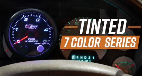 Glowshift Gauges Tinted 7 Color 2 Tachometer Gauge Gs T710 Urotuning