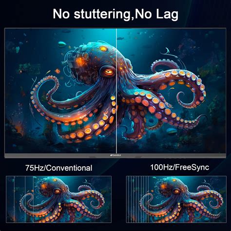 Snapklik Com SANSUI Inch Monitor IPS Display Computer Monitor