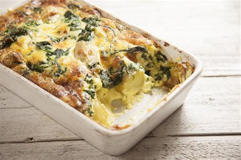 Cheese Spinach And New Potato Bake Netmums