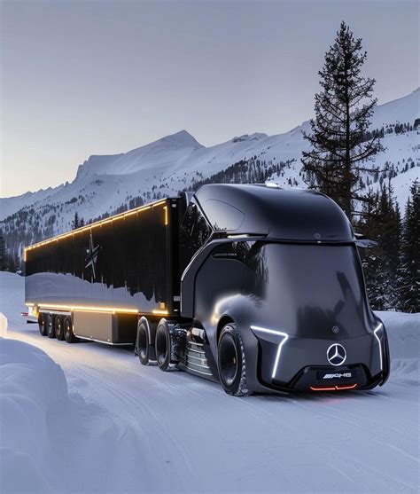 مرسدس بنز و نسل بعدی 18 چرخ هاعکس