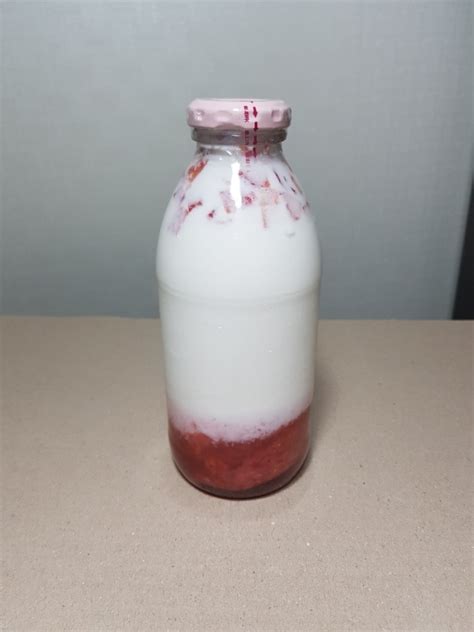 핫한 디저트 생딸기우유 레시피