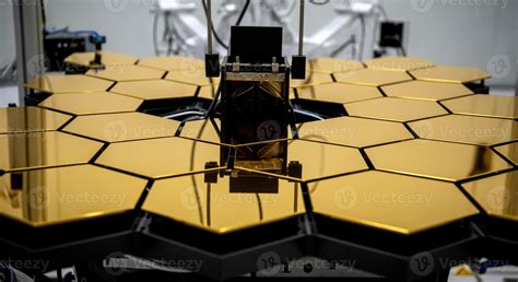 James Webb Space Telescope Primary Mirror Assembly Close Up 70862885