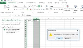 Como Mover Uma Coluna No Excel Sem O Inserir