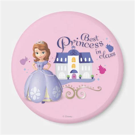 Sofia Best Princess In Class Magnet Zazzle