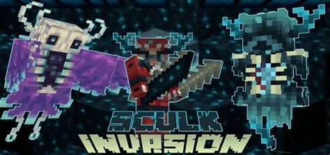 Sculk Invasion Addon For Minecraft