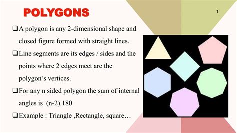 Mathematics Polygons In Detail Pptpptx