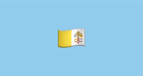 🇻🇦 Bendera Kota Vatican Emoji On Apple Ios 10 0