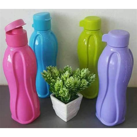 Tupperware Candy Pop Eco Bottle 500ml X1 Botol Air Candy Pop Design 500ml Screw Cap Flip Top