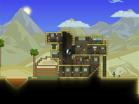 Terraria House Desert