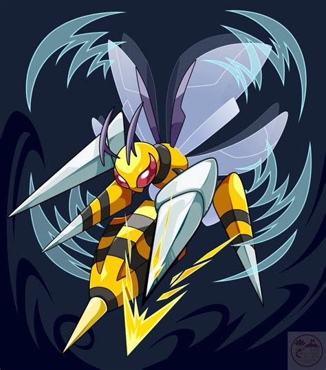 Beedrill Pokémon Xuất Hiện đầy Uy Lực Với đôi Kim Chích Sắc Bén