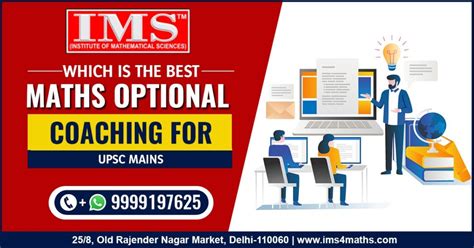 Best Mathematics Optional Coaching For Upsc Mains Ims4maths By K Venkanna Sir