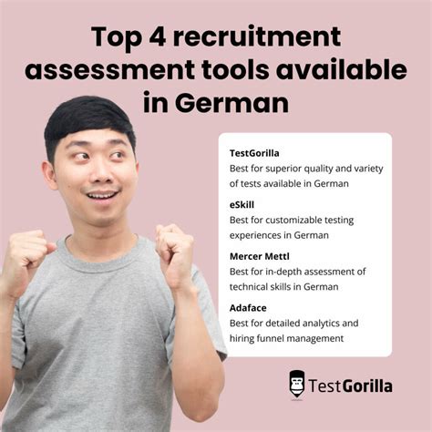 Top 4 Recruitment Assessment Tools Available In German Tg