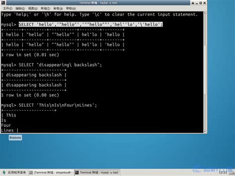 进阶篇 MySQL 语言结构 蓝桥云课