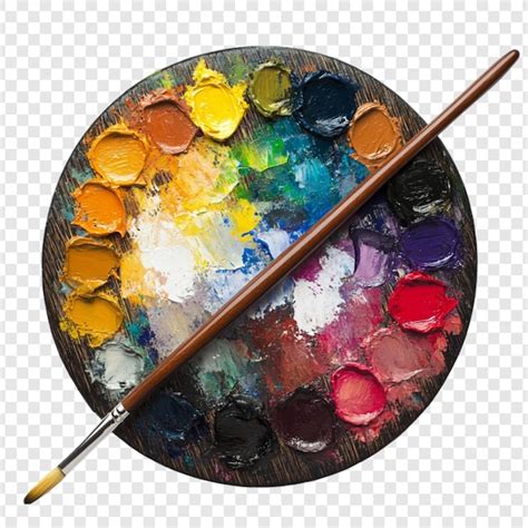 Художник палитра щетка красочные масляные краски художественные принадлежности Ai